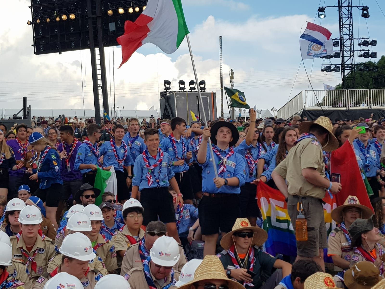 Scout da tutto il mondo negli Usa. E' in corso il World Scout Jamboree ...