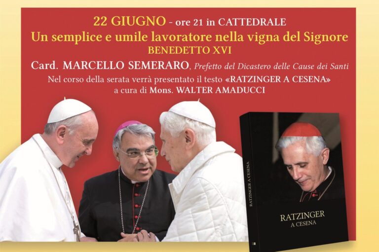 Il cardinale Semeraro ricorda papa Ratzinger - Corriere Cesenate