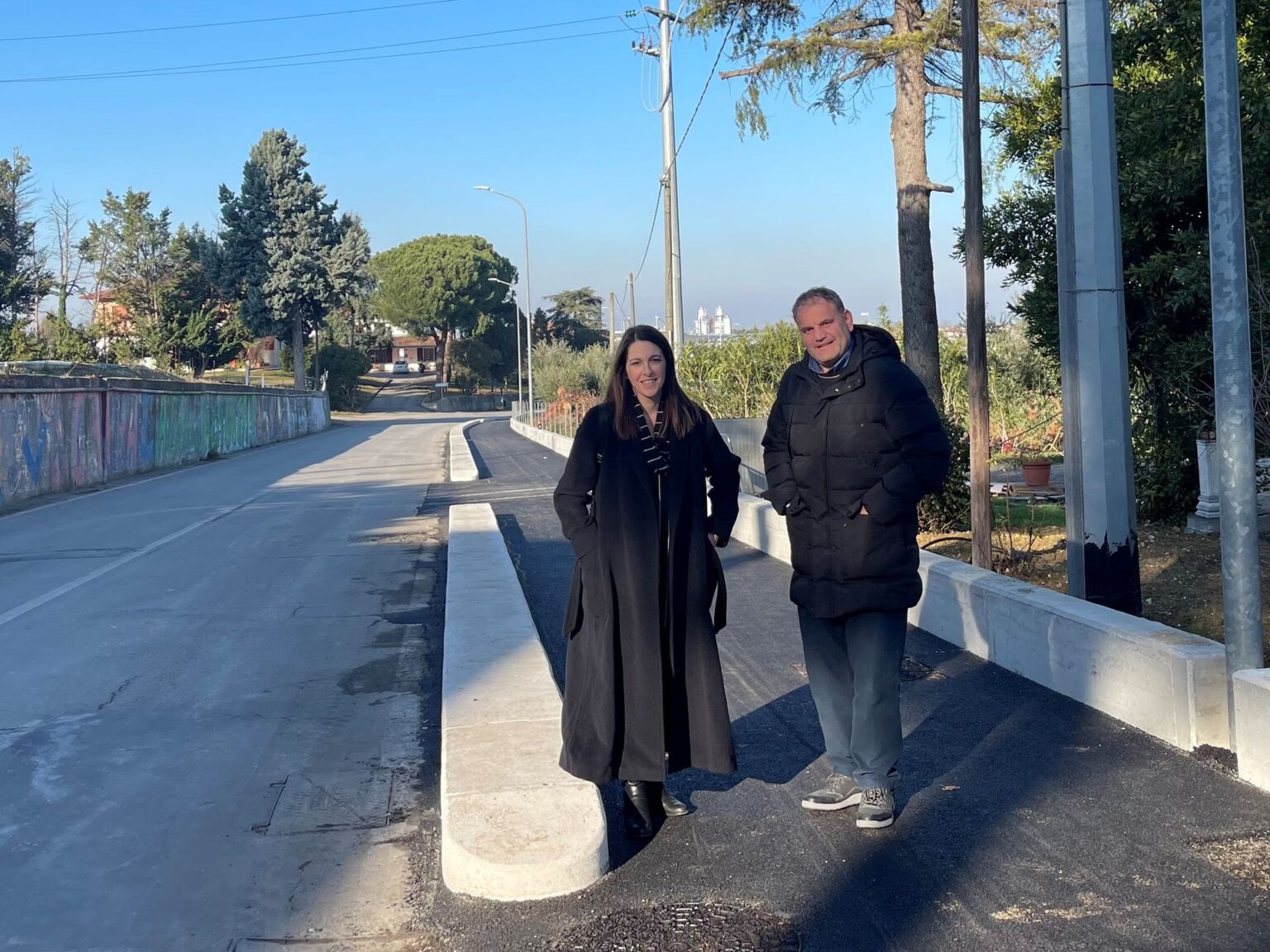 Pronta la nuova pista ciclopedonale di Crocetta di Longiano - Corriere ...