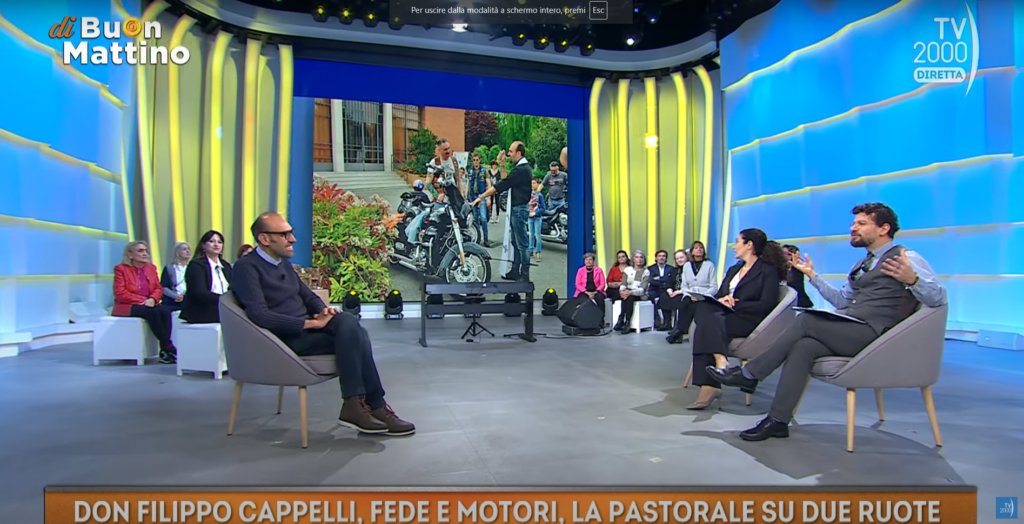 Don Filippo Cappelli a "Buon mattino" su Tv2000 - Corriere Cesenate