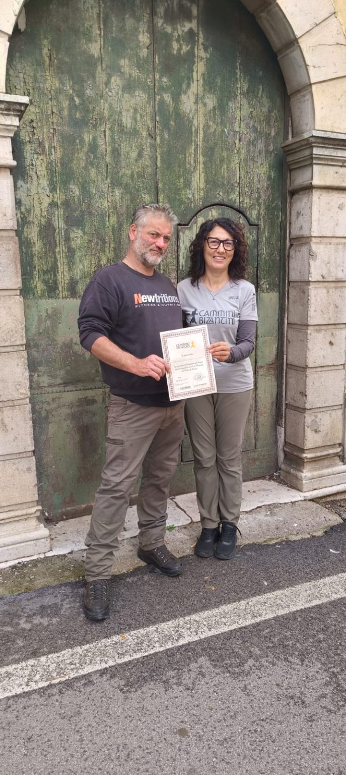 Marco Pieri ha concluso il Cammino del negro. "Ho trovato un'ospitalità d'altri tempi ...